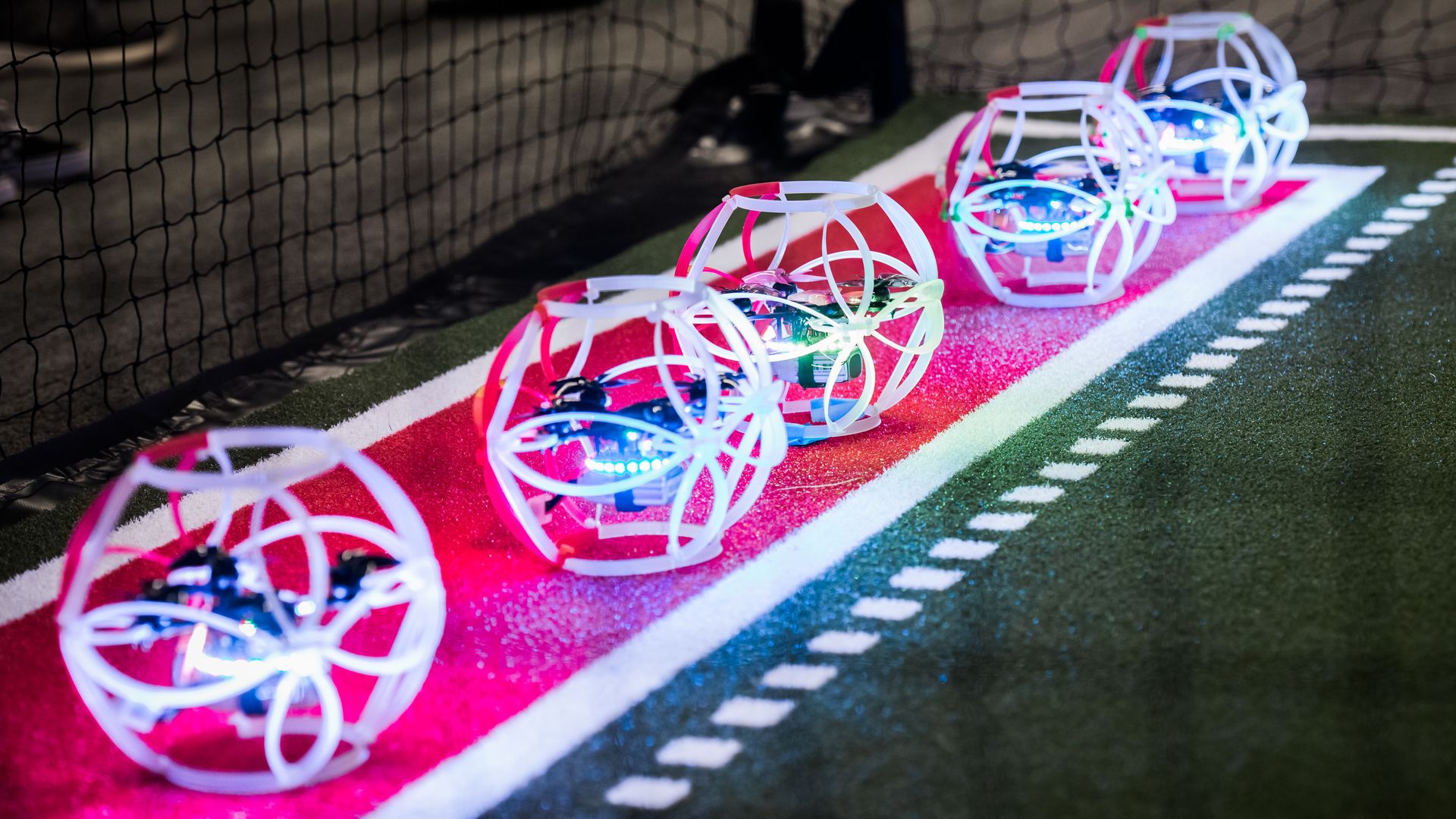 DRONELIFE: This New Co-Ed ESport Shoots for Big Goals | Saker Drone Soccer
